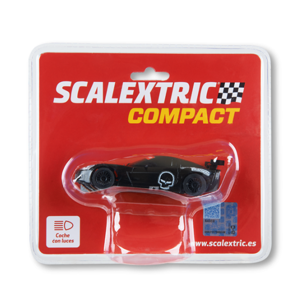 Coche Scalextric Compact Corvette C6R - Black