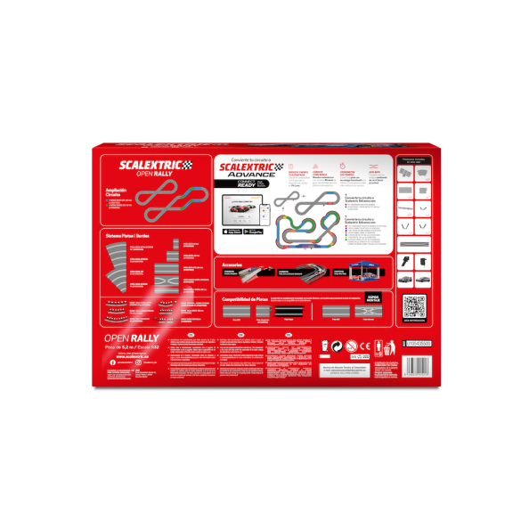 Circuito Scalextric Open Rally Set