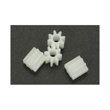 SCALEAUTO SC-1008 PIÑÓN 8 DIENTES M50 NYLON (4 UNIDADES)